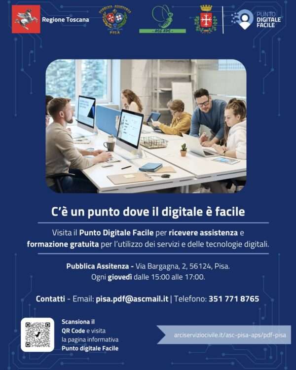 Punto Digitale Facile - Pubblica Assistenza S.R. Pisa ODV